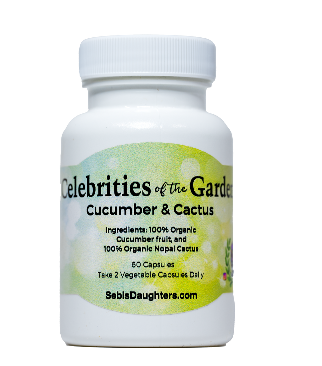 Celebrities Of The Garden Cucumber & Cactus Capsules – Sebi's Daughters