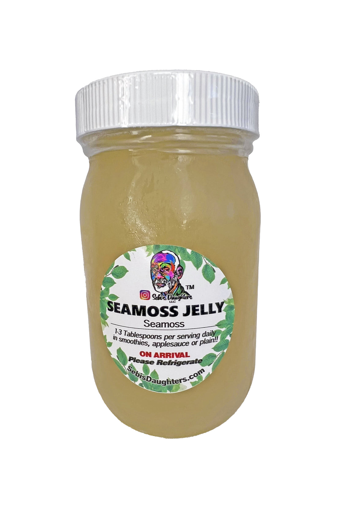 Organic Seamoss "Jelly" (16oz) – Sebi's Daughters